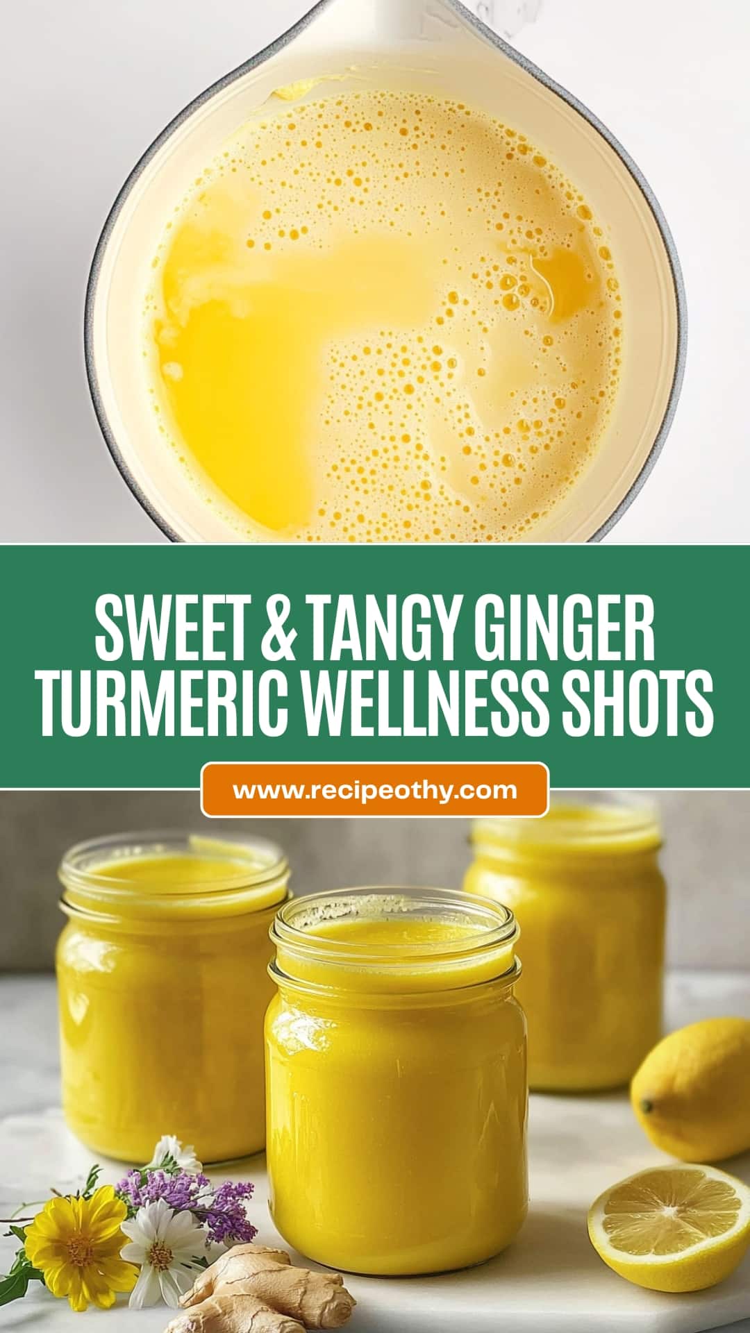 Ginger Turmeric Shots Recipe - Energize Your Day with This Quick and ...