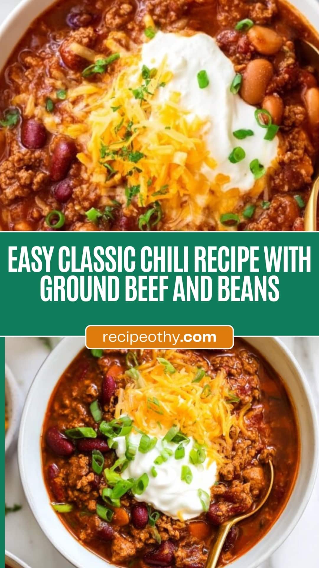 Classic Chili - Hearty & Flavorful Homemade Chili
